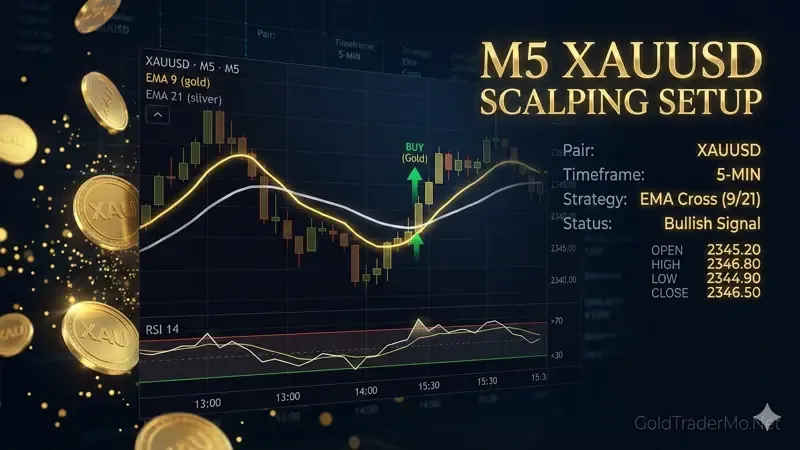 Gold Scalping Strategy: M5 Chart Setup That Works (2026)
